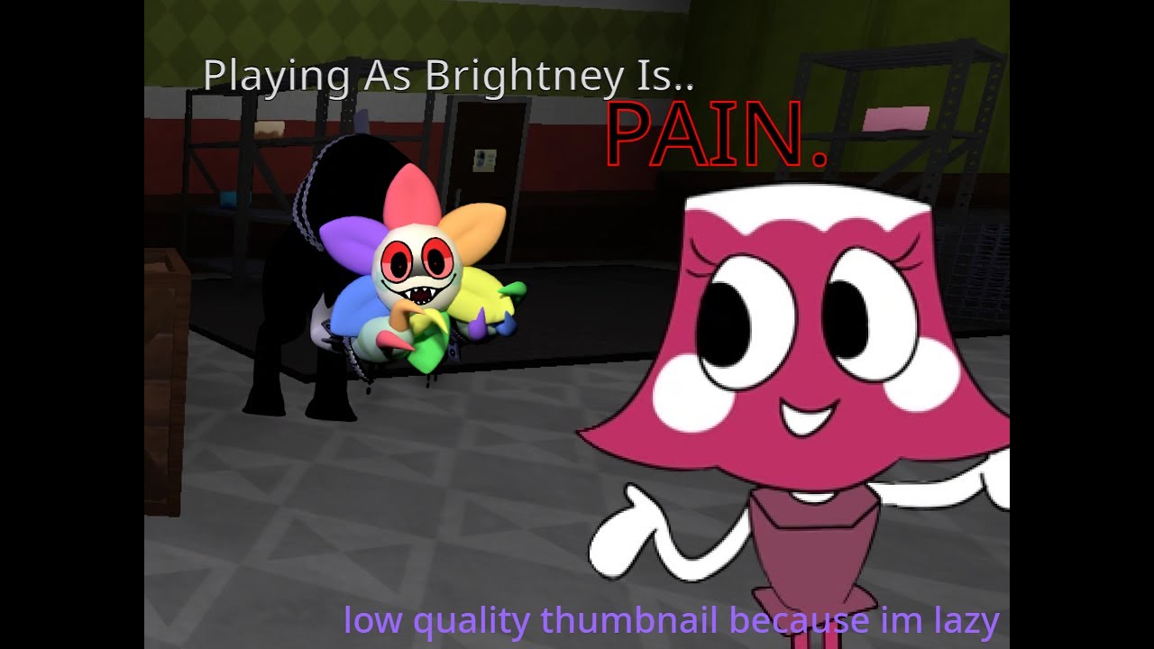 Playing As Brightney Is PAIN. (Dandy's World Clips.) - YouTube