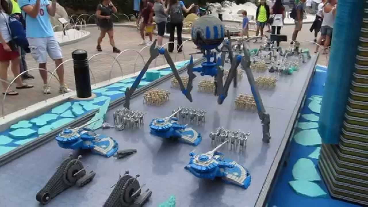 LEGOland California Miniland Christophsis Clone Wars Diorama Overview ...