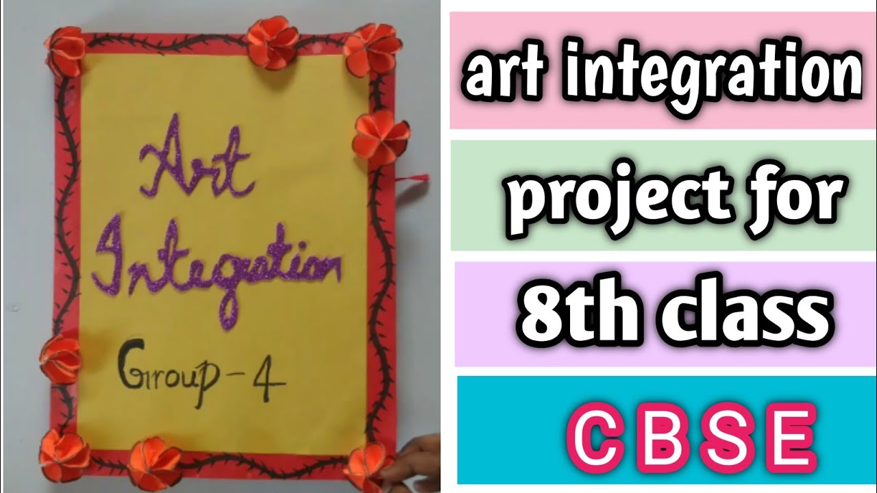 art integrated project on Haryana || integrated project for class 8th ...