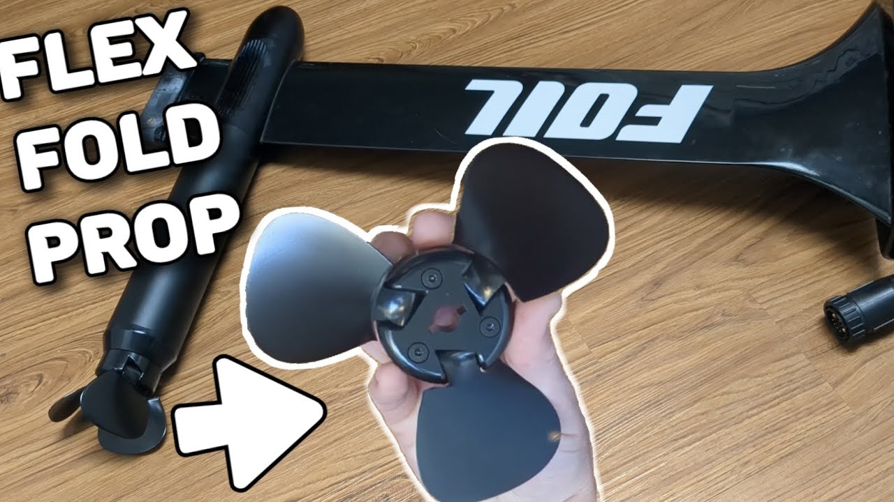 FOIL Flex Fold Prop (Unbox & Installation) - YouTube