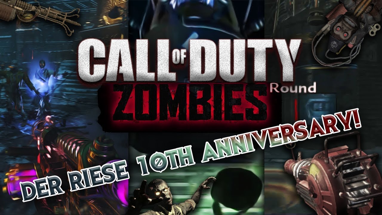 Call of Duty: Zombies | Der Riese 10th Anniversary! (Every Version ...