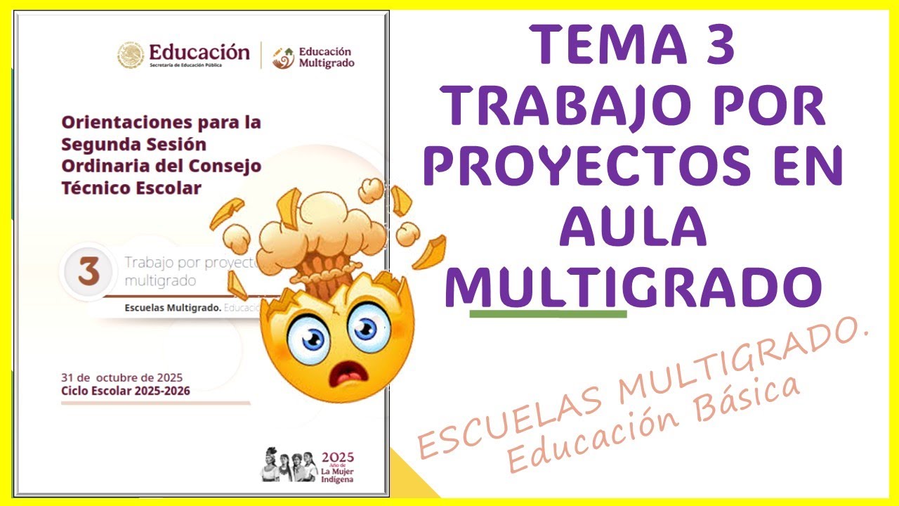 MULTIGRADO TEMA 3 TRABAJO POR PROYECTOS EN AULAS MULTIGRADO - YouTube