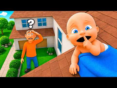 Baby Hides from DADDY for 24 HOURS!