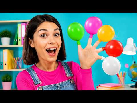 FUNNY AND USEFUL SCHOOL HACKS AND TRICKS! Back to School DIY Ideas by 123 GO! SCHOOL