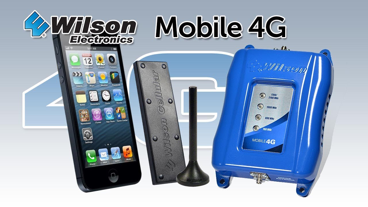 Wilson Mobile-4G Vehicle Booster - YouTube