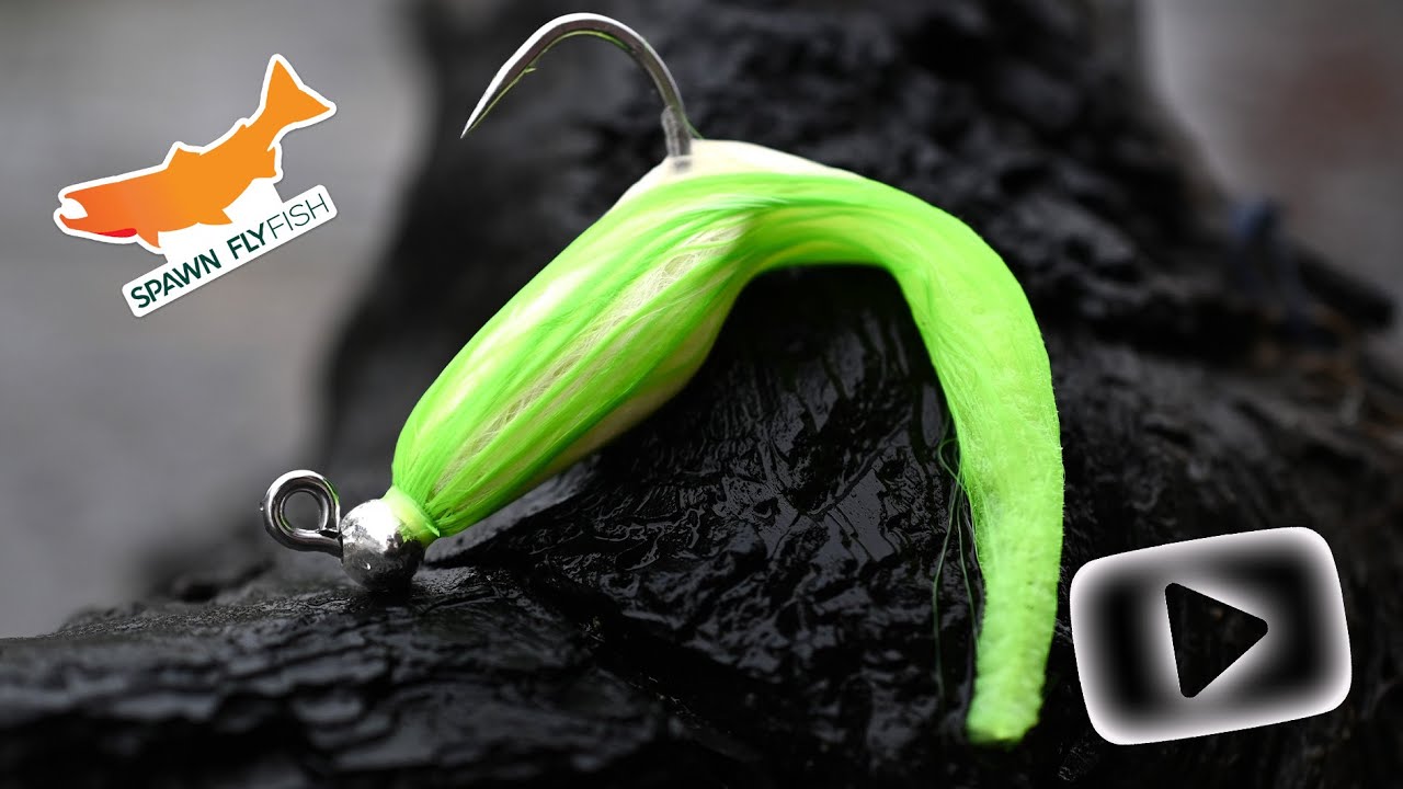 Spawn Polliwog Tailed Bunny Leech- Fly Tying Tutorial - YouTube