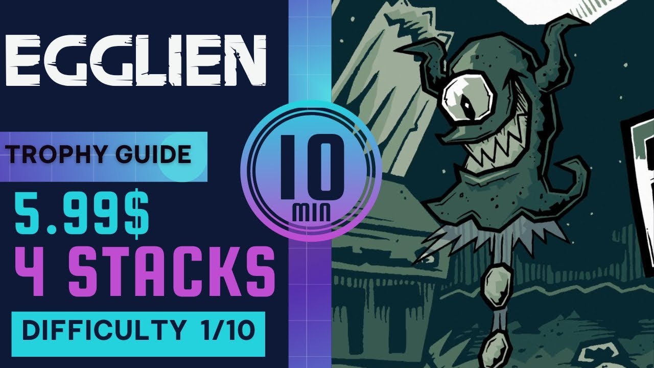 Egglien 100% Platinum Walkthrough - Trophy & Achievement Guide - YouTube