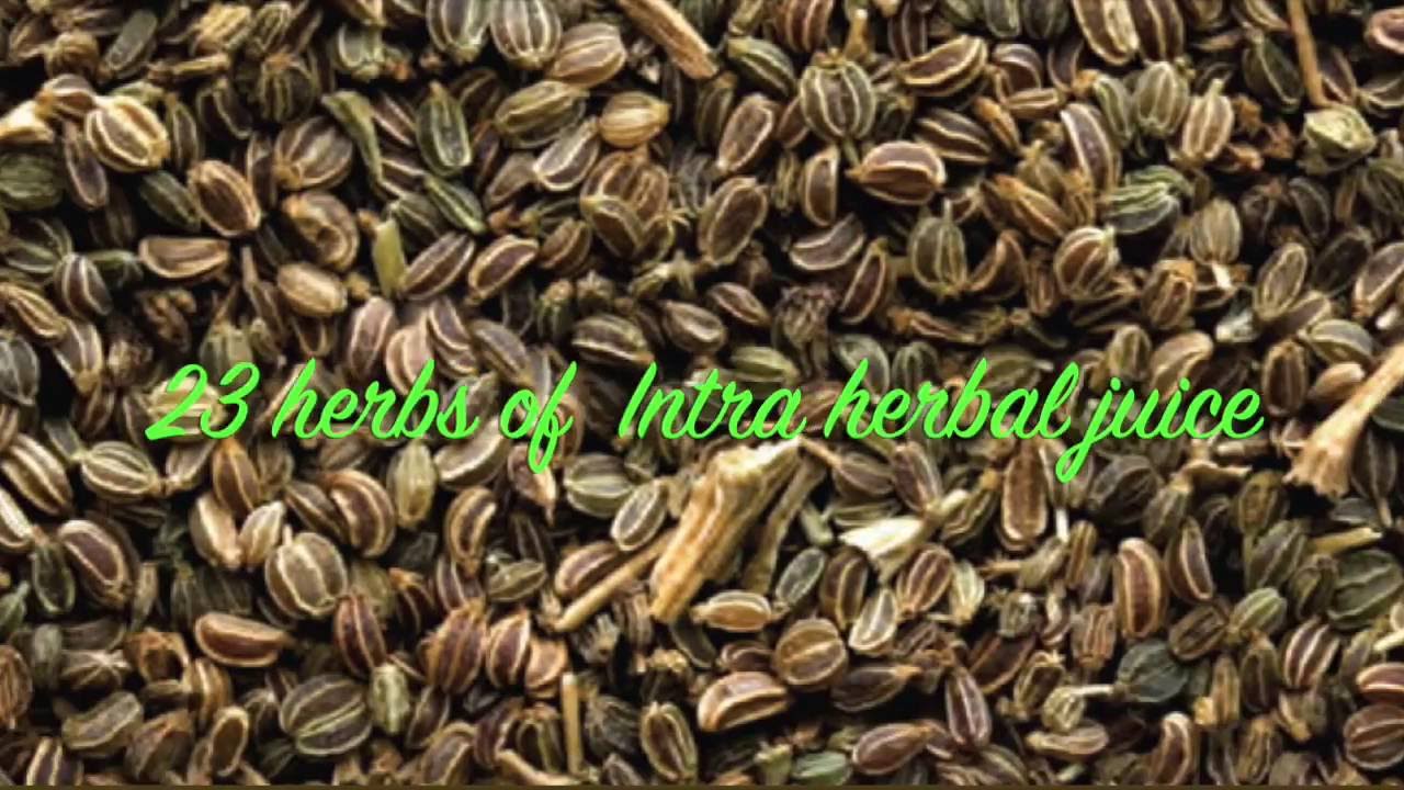 The 23 Herbs in Intra Herbal Juice - YouTube
