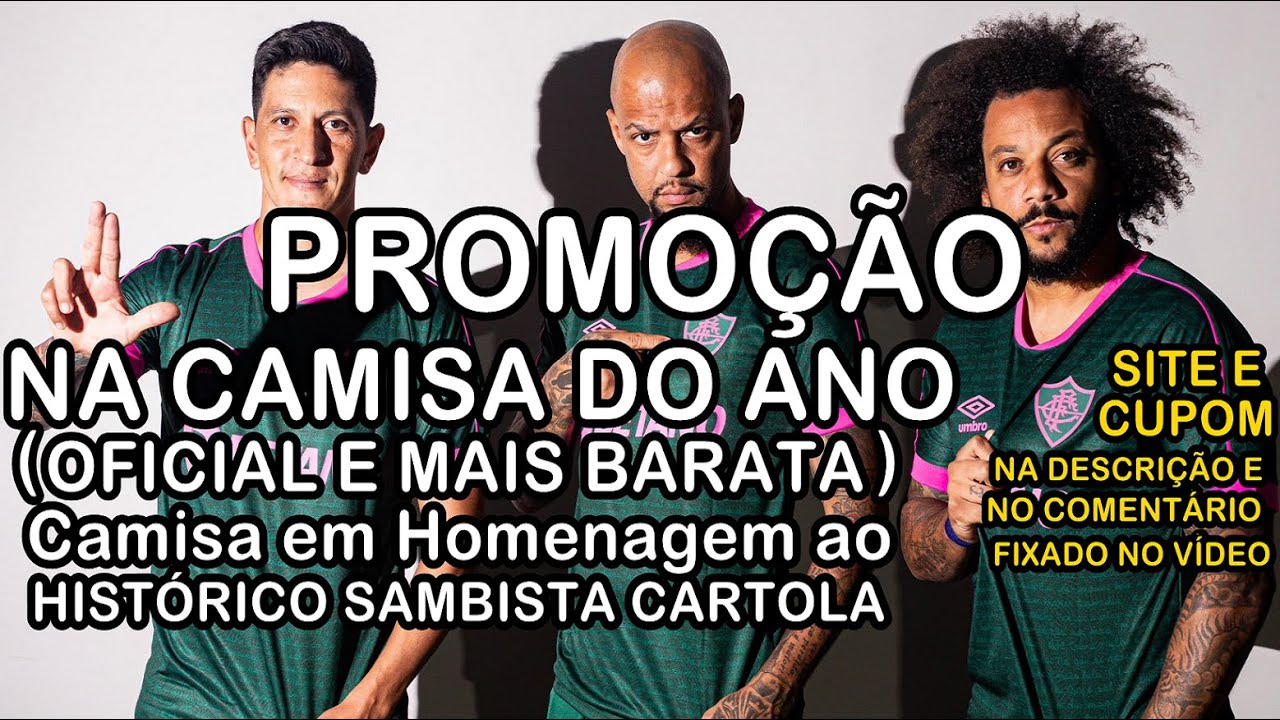 PROMOÇÃO: Nova Camisa III do Fluminense (Cartola) | Saiba onde comprar ...