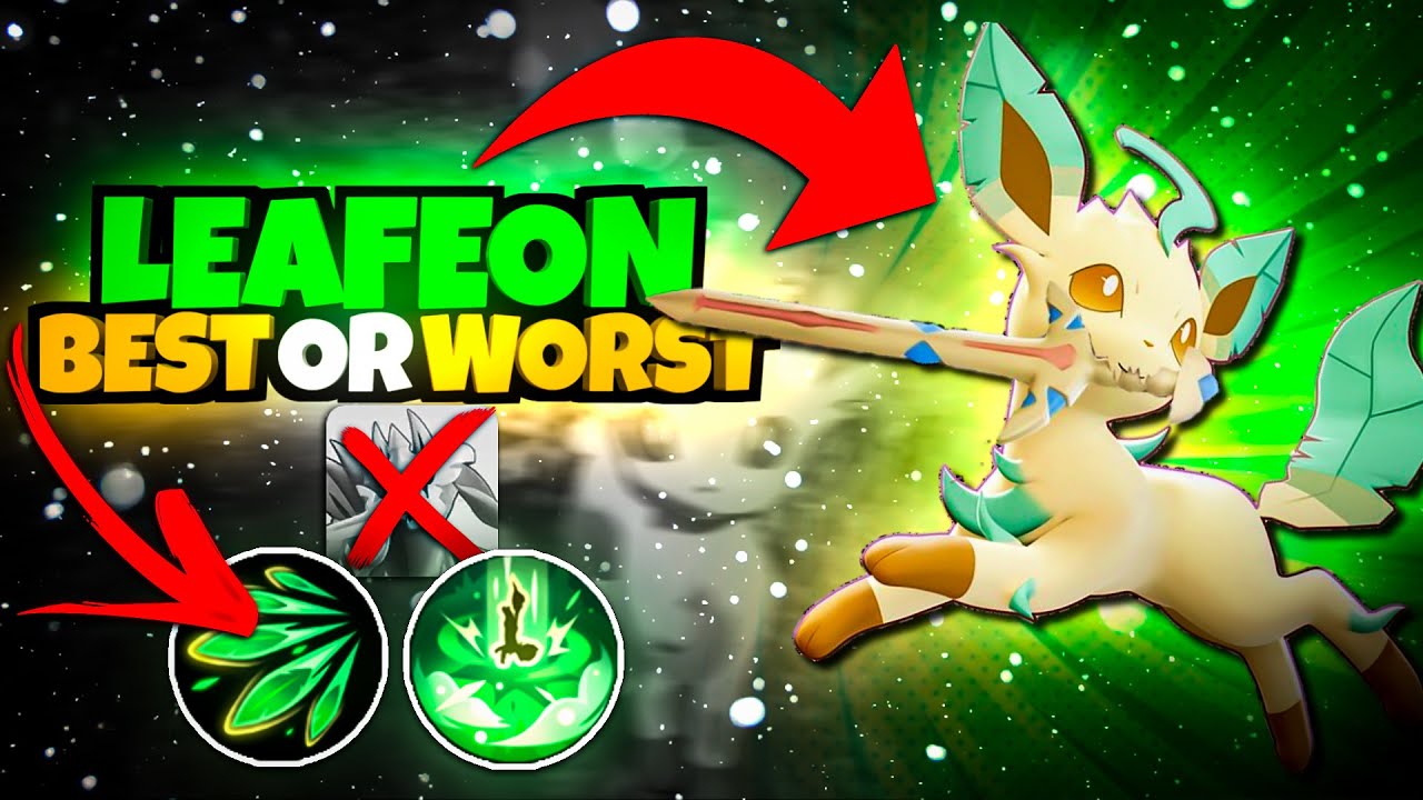 Insanely Strong LEAFEON Build | Pokemon Unite - YouTube