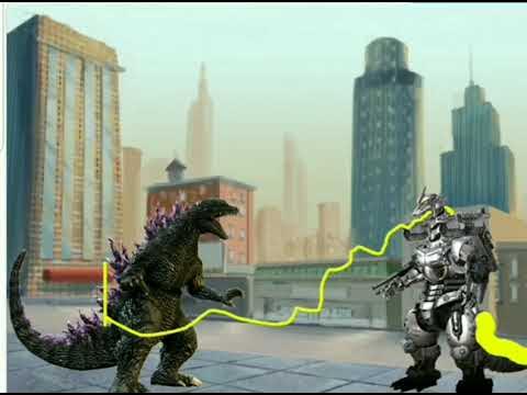 Godzilla vs Kiryu - YouTube