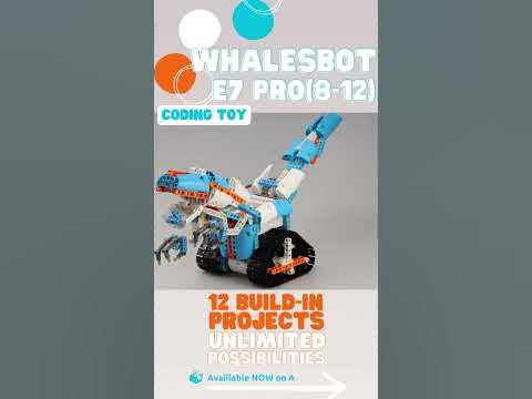 WhalesBot E7 Pro: The Coding Toy for Kids 8+ | Learn Coding the fun way - YouTube
