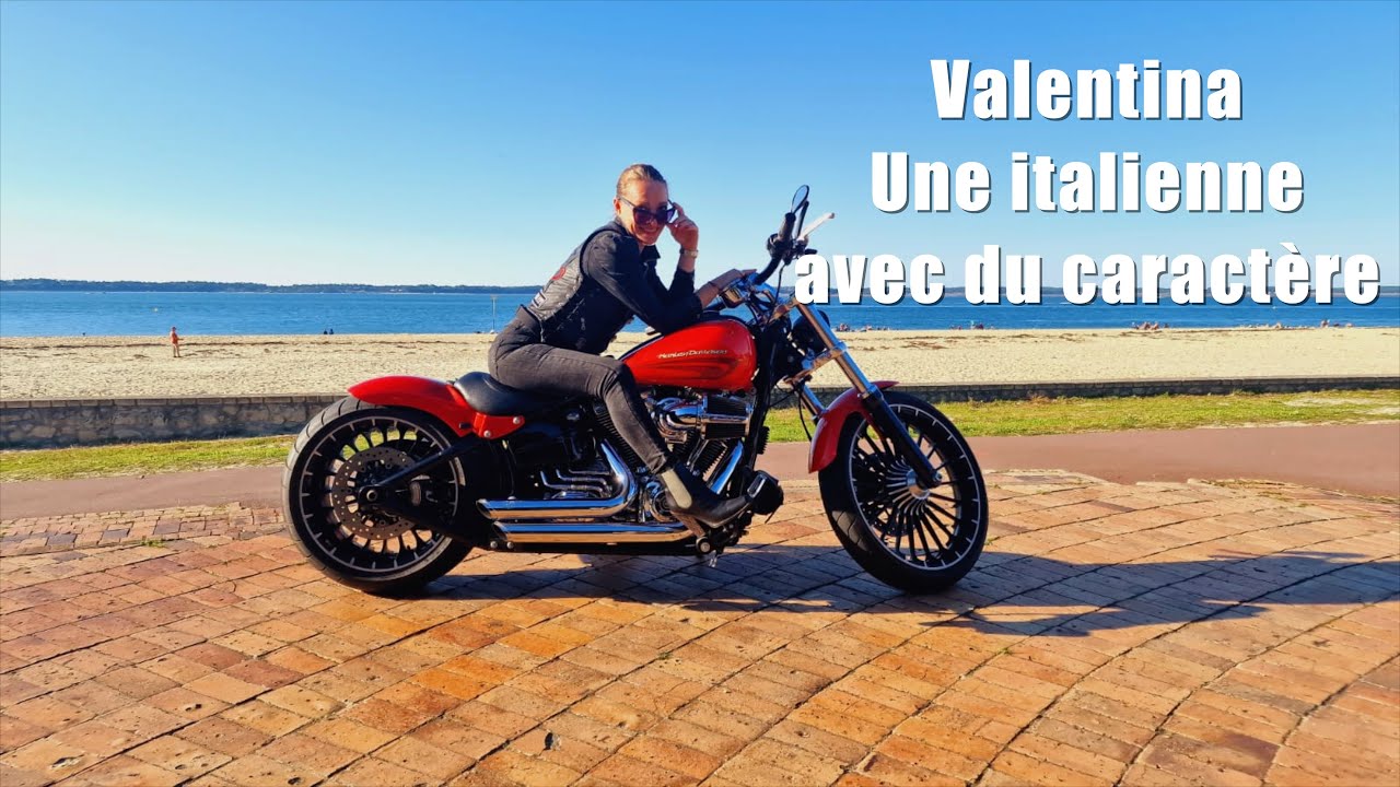 Valentina et son Harley ⎥ Une italienne avec du caractère - YouTube