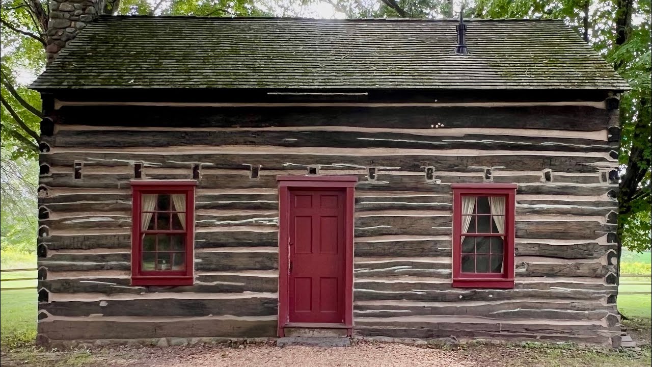 Peter Whitmer Farm & Log cabin 8/23/23 - YouTube