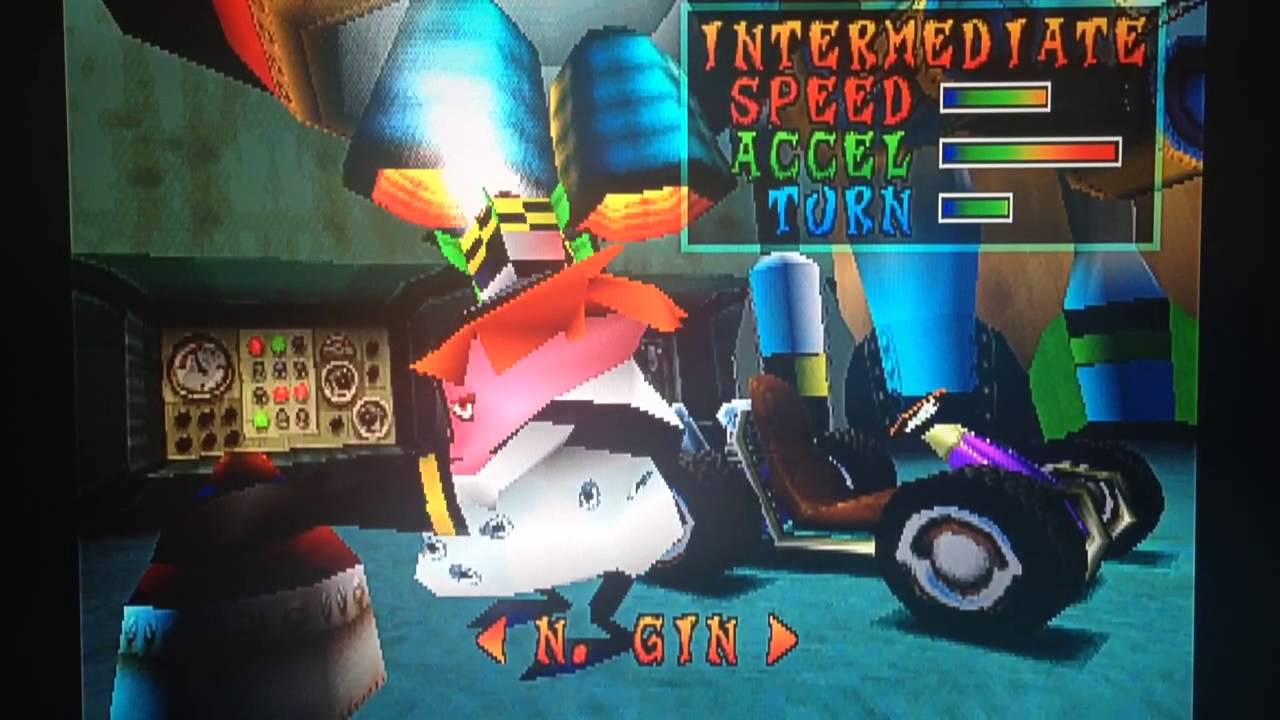CTR: Crash Team Racing (PS1 Classics on PS3) - All Characters and their ...