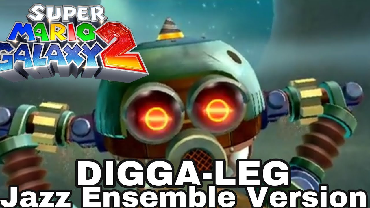 Digga-Leg from Super Mario Galaxy 2 - Jazz Ensemble Version - YouTube