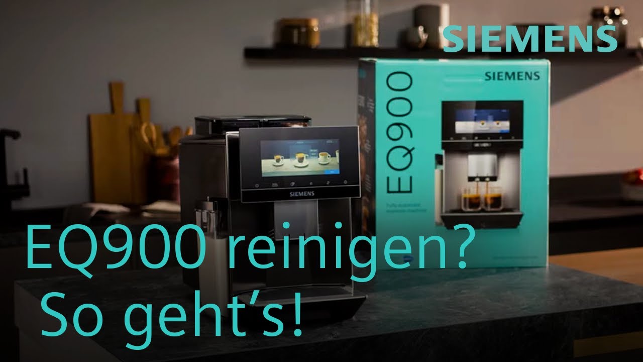 EQ900 reinigen leicht gemacht – Brüheinheit säubern in wenigen Schritten | Siemens Home - YouTube