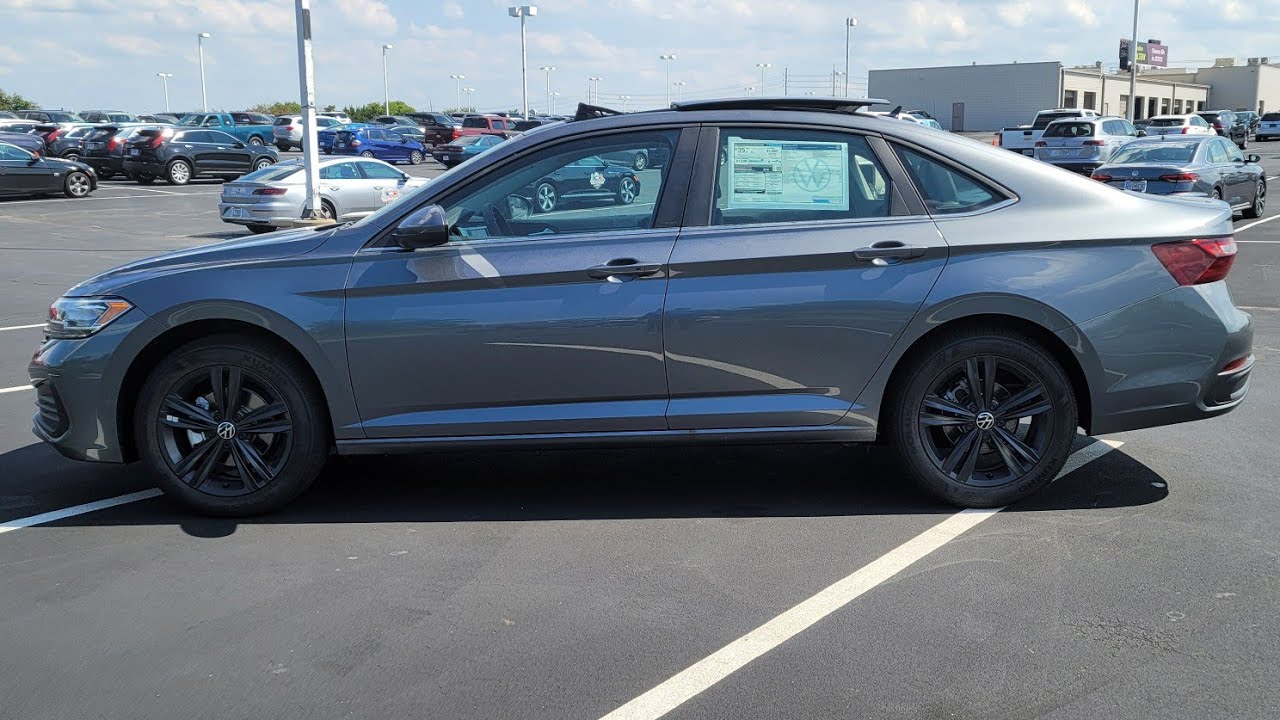 2022 VW Jetta SE 360° quick view in Platinum Gray Metallic - YouTube