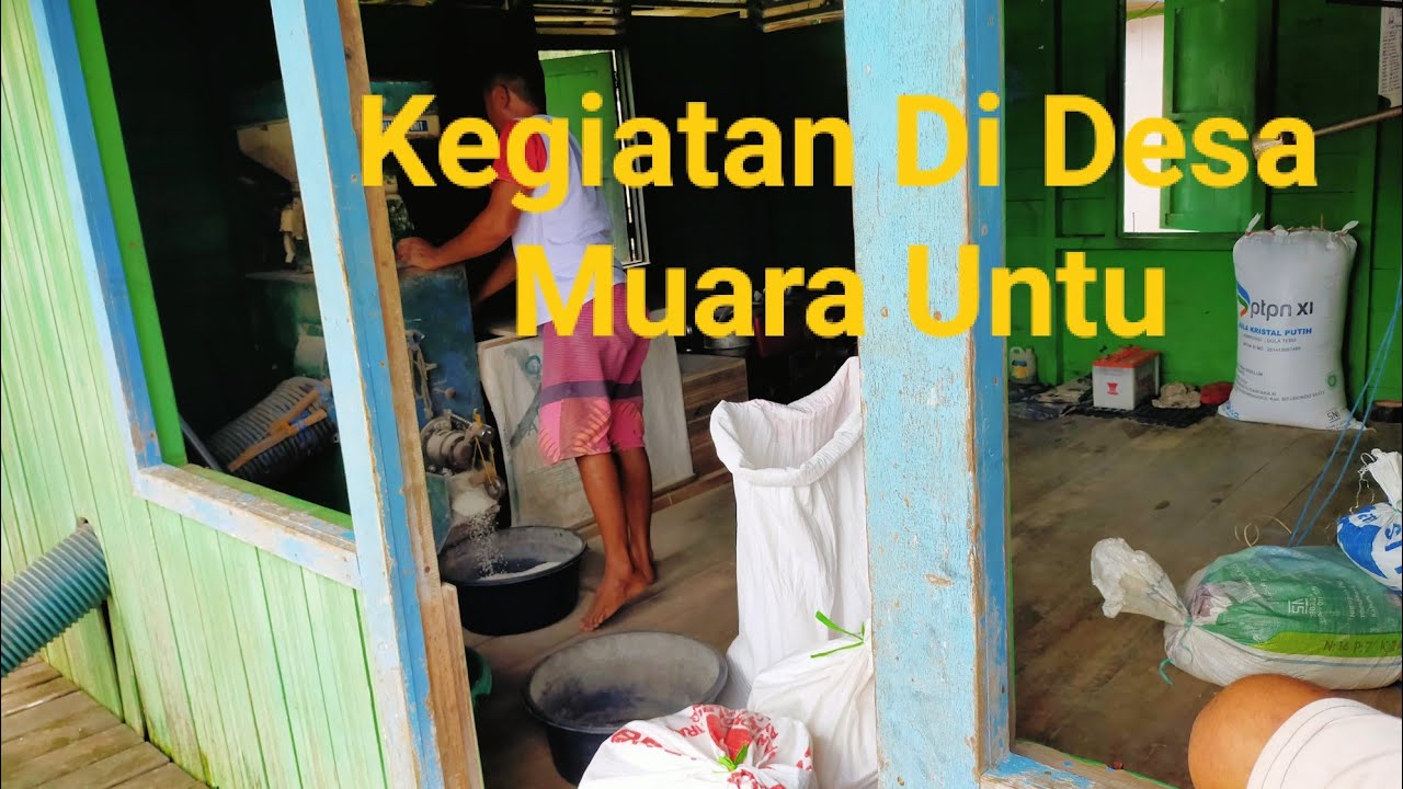Desa muara untu kab.murung raya | subscribe Ns Channel - YouTube