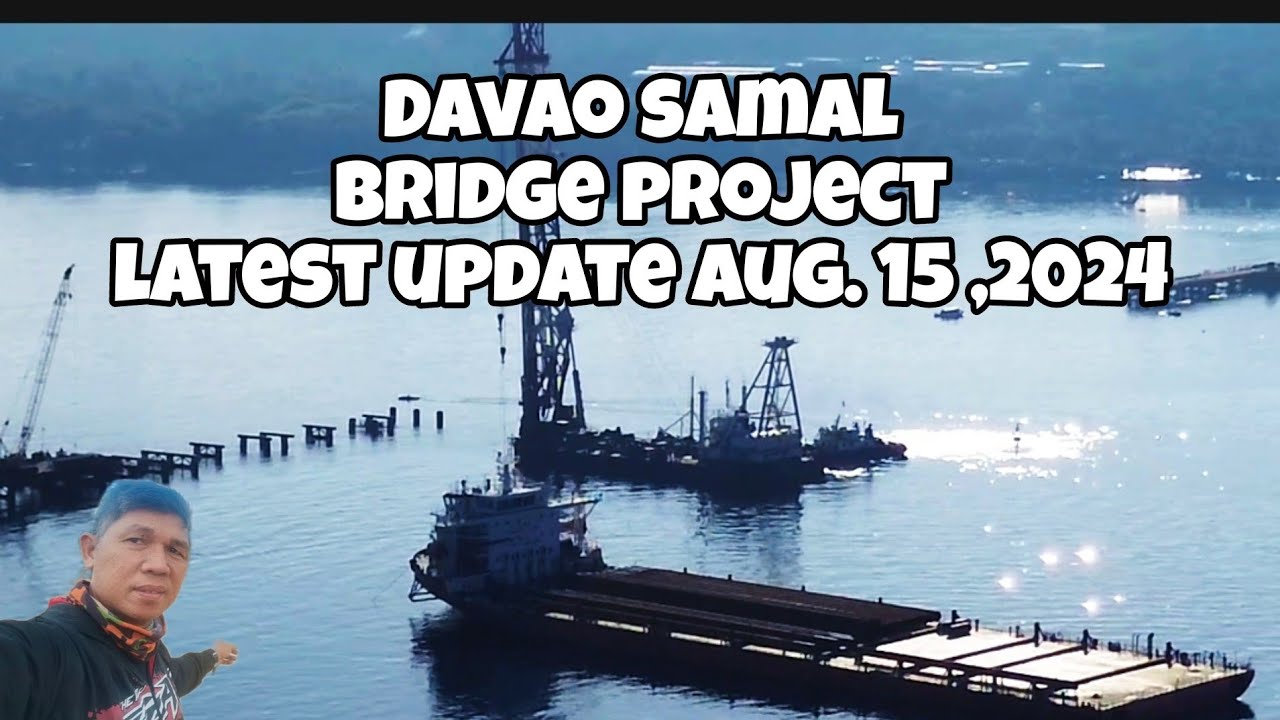 #SIDC Davao samal bridge project latest update august 15, 2024 - YouTube