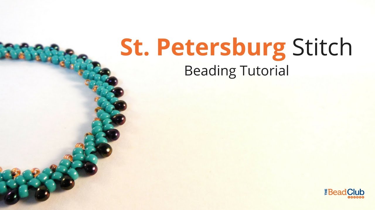 Jewelry Making & Beading Beading Tutorial pack St Petersburg Stitch ...