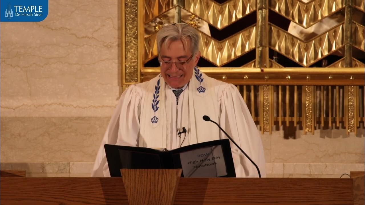 Rabbi Daniel Weiner Rosh Hashanah Morning Sermon, Seattle 5785/2024 - YouTube
