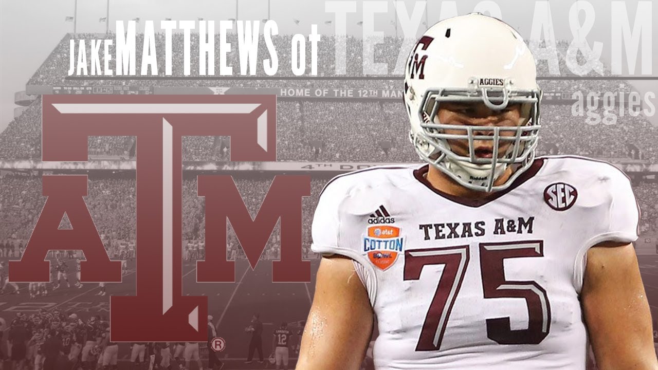 Jake Matthews - 2014 NFL Draft profile - YouTube