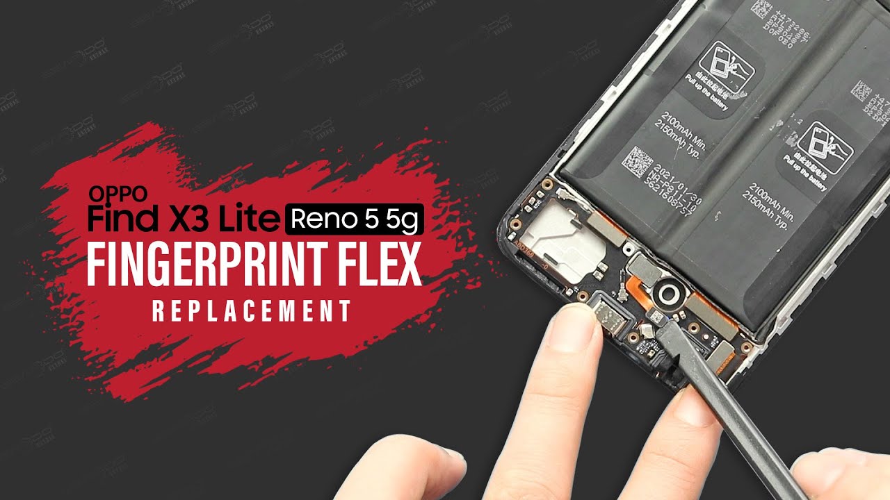 OPPO Find X3 Lite | Reno 5 5g Fingerprint Camera Sensor Replacement ...