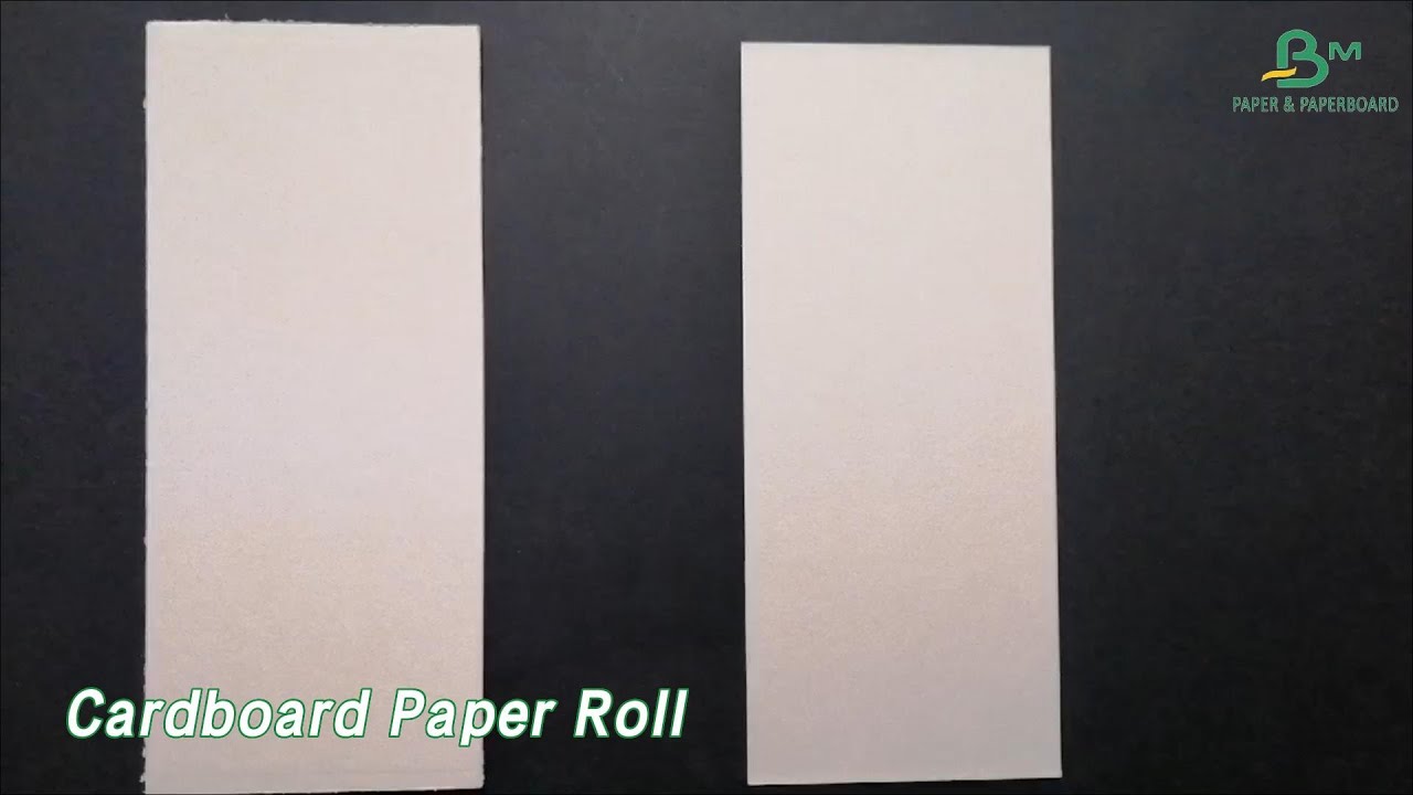 White Cardboard Paper Roll 18PT 22PT Virgin Pulp For Beverage Coaster ...