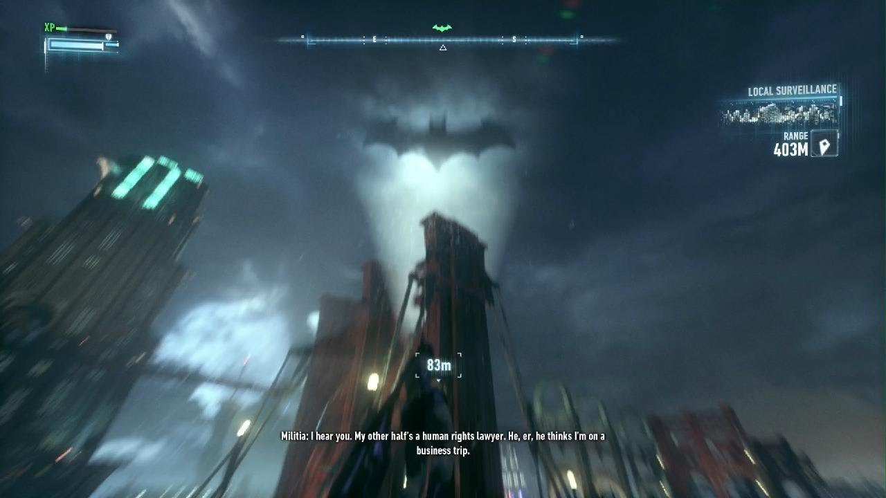 Exploring arkham city in BATMAN arkham knight - YouTube