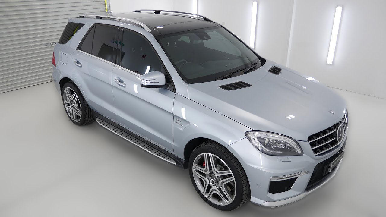 MERCEDES-BENZ AMG ML63 Diamond Silver Auto Wagon 15455 - YouTube