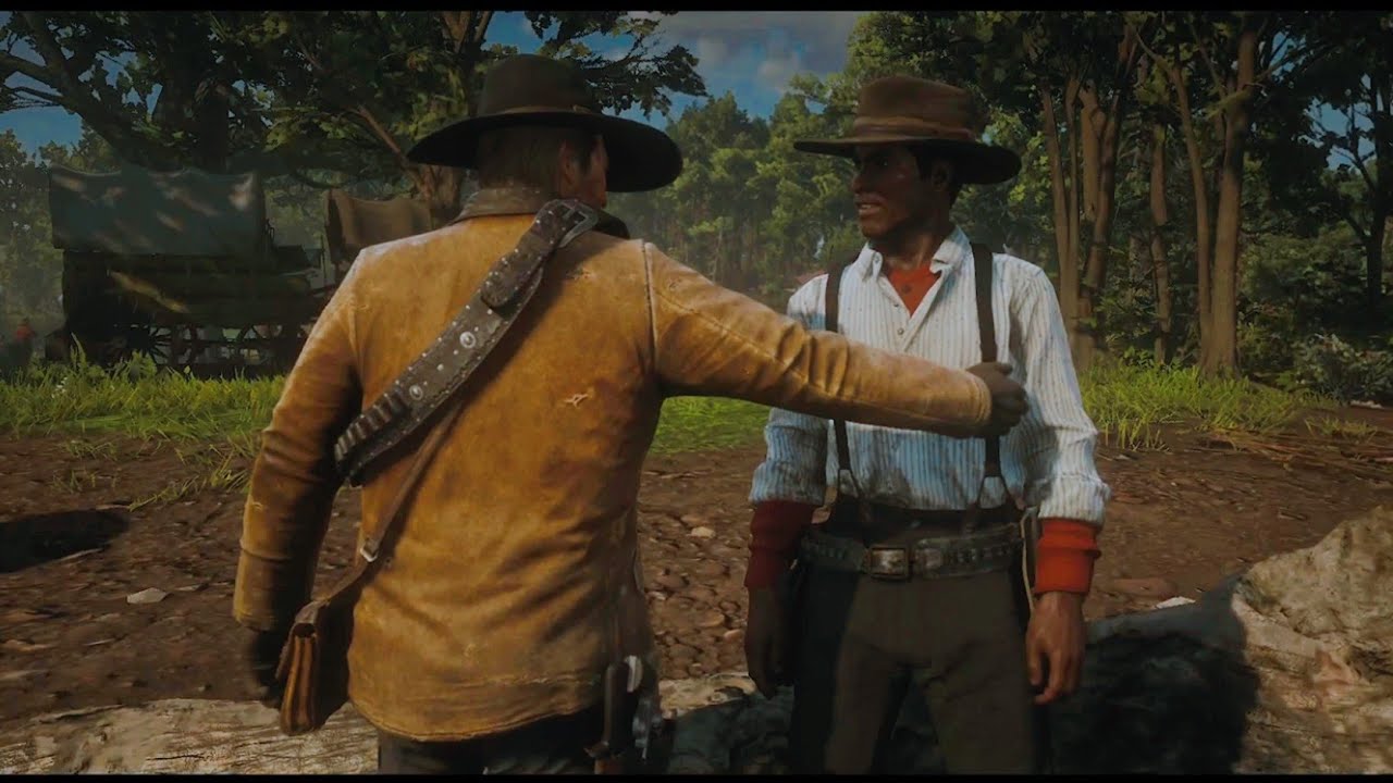 Red Dead Redemption 2 | Arthur & Lenny | - YouTube