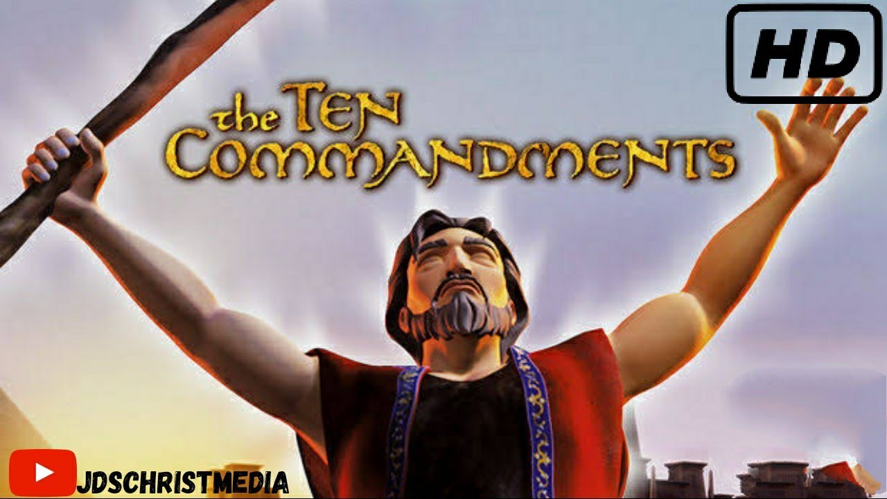 The Ten Commandments (ENGLISH) | Animation movie |Bible stories | Moses ...