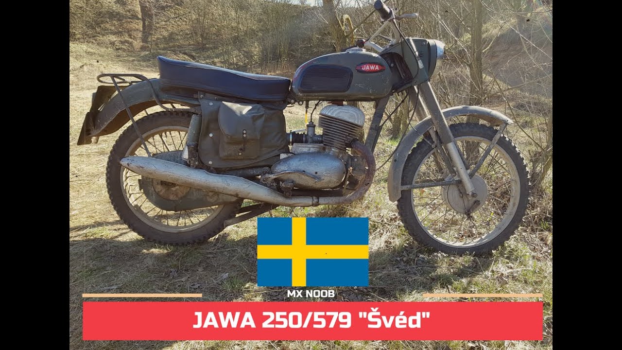 Jawa 250/579 "Švéd" - MX NOOB - YouTube