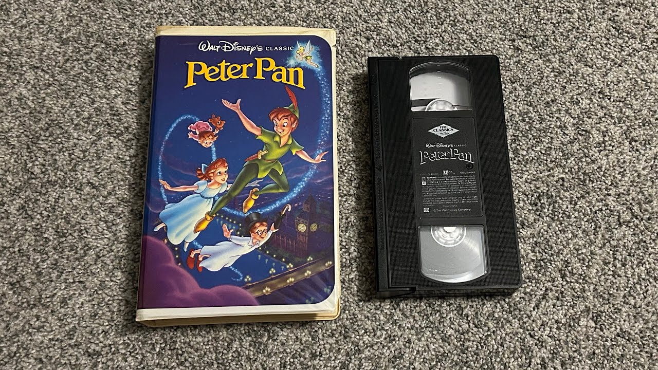 Peter Pan 1990 VHS (Vertical Ink Label Copy) Overview - YouTube