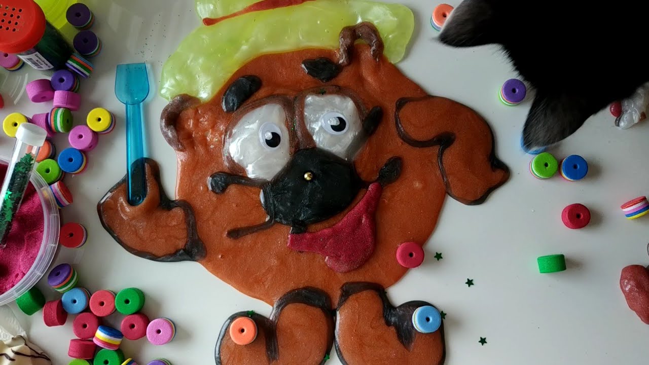 Magical video slime.SMESHARIK KOPATYCH.part 9.Teddy bear. Слайм ...