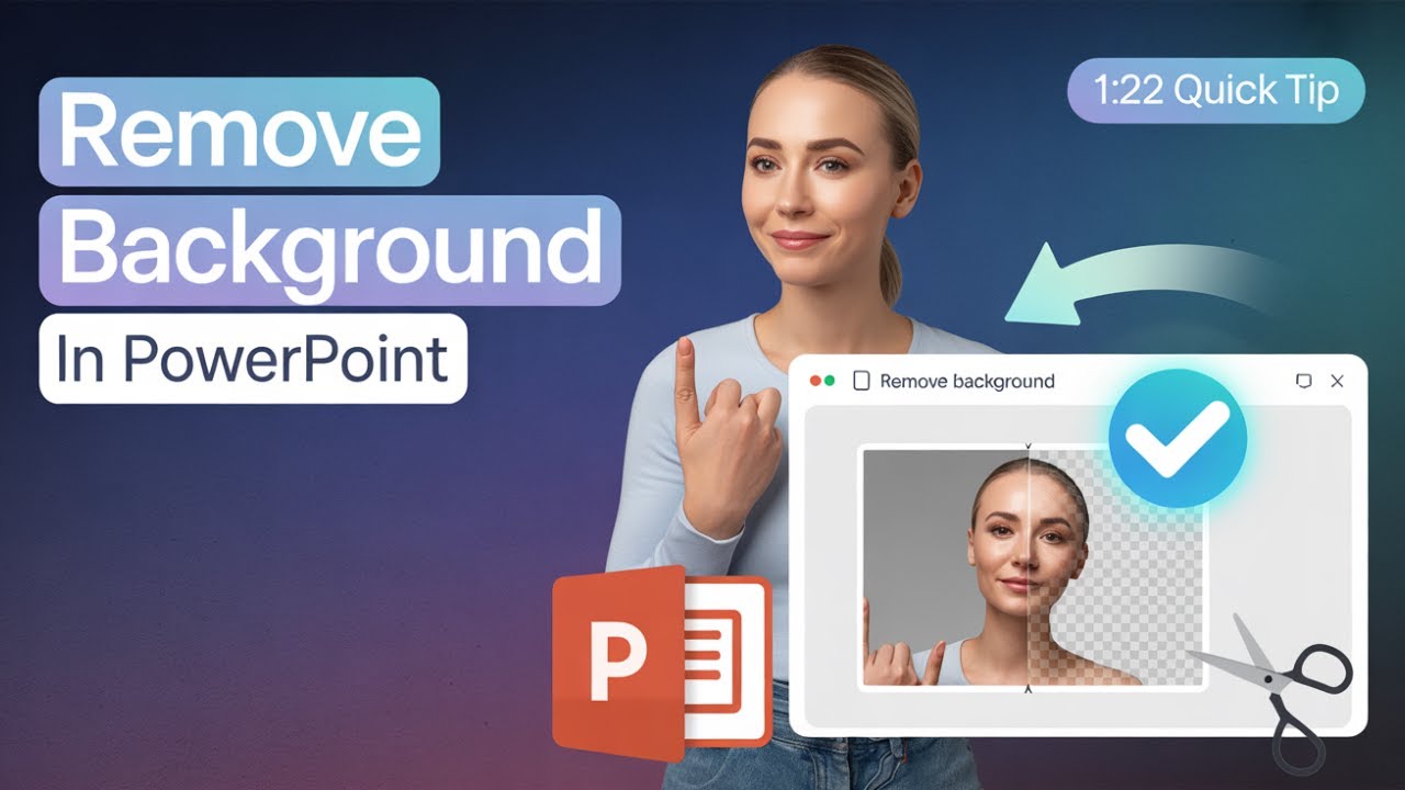 How to Remove Background in PowerPoint - YouTube