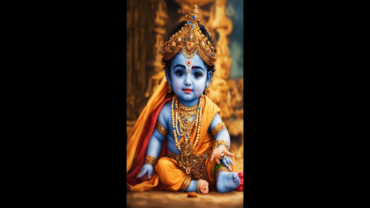 Floating Krishna Chants 🌙🎶 | Soulful Meditation Short | Embrace Inner ...