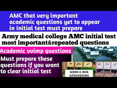 Amc that very important academic questions yet most repeated//Amc ...