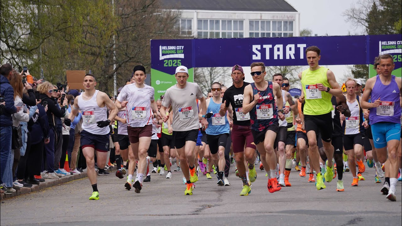Helsinki City Running Day 2025 - YouTube