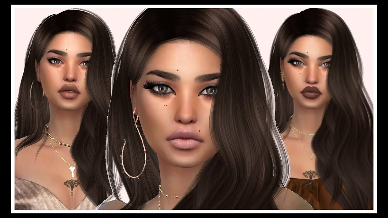 Middle Eastern Model - Sims 4 CAS + CC Folder/Links & Sim Download ...
