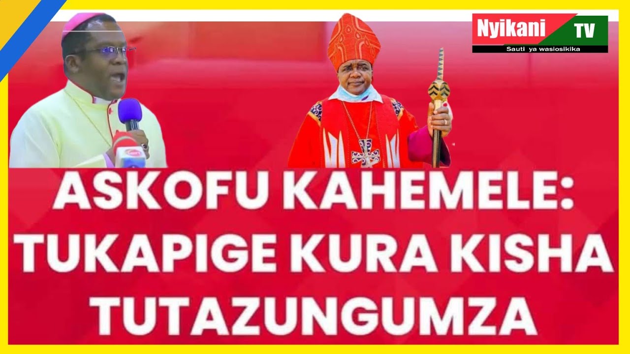 Askofu Kahemele amwibua Askofu Bagonza - YouTube