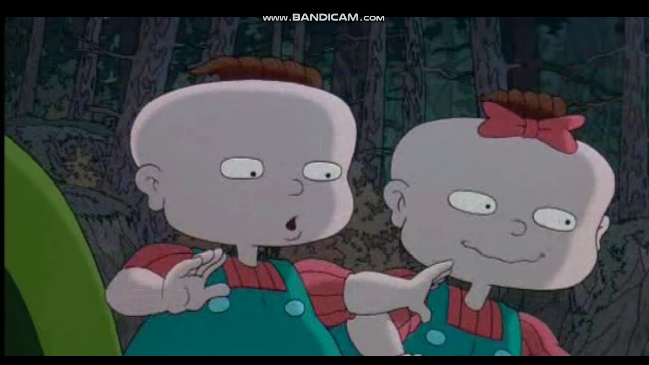 The Rugrats Movie Chuckie falls out of the Reptar Wagon - YouTube