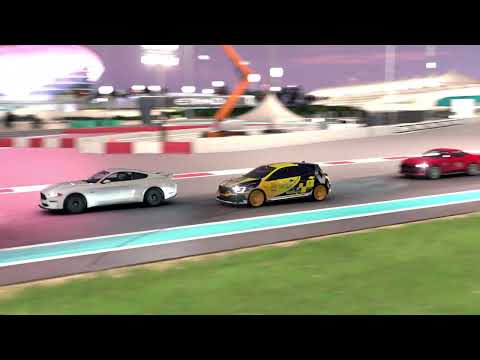 Forza Motorsport Race Replay Renault Megane RS 18 at Yas Marina