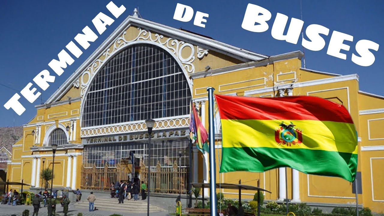 Terminal de buses en La Paz - YouTube