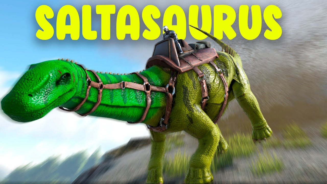 COMO TAMEAR SALTASAURUS Y TODAS SUS HABILIDADES - ARK: PREHISTORIC ...