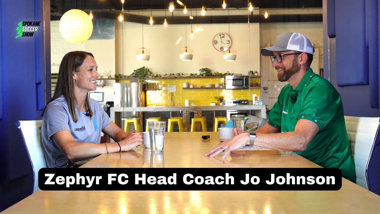 Spokane Zephyr FC Head Coach Jo Johnson | Spokane Soccer Show - YouTube