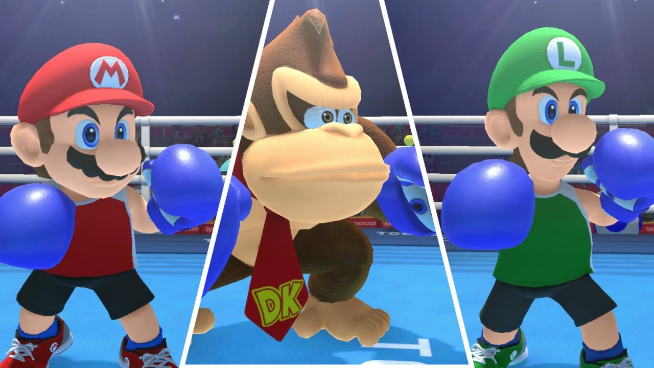 Boxing Very Hard Gameplay Mario & Sonic At The Olympic Games Tokyo 2020 ...