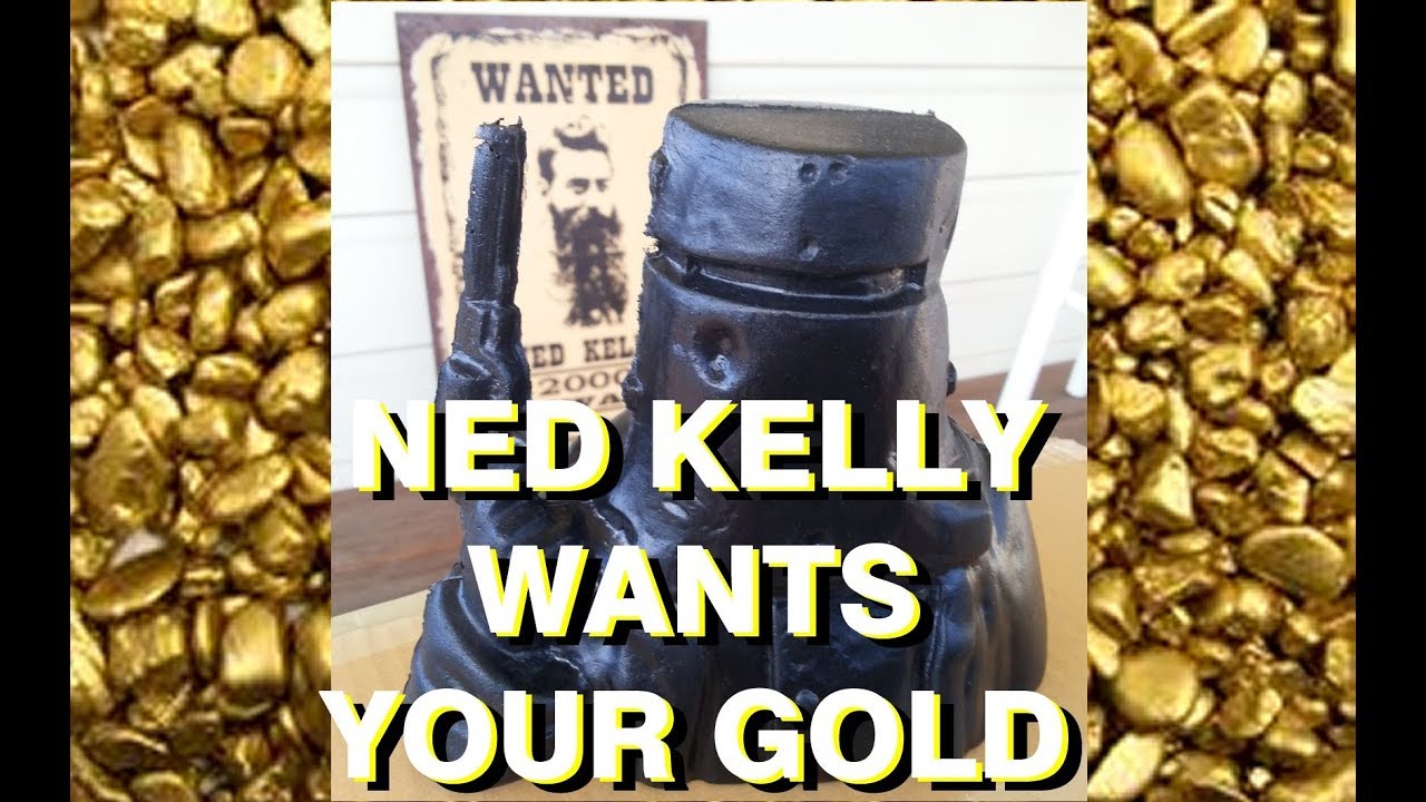 Ned Kelly Money Box Australian Made in Riverstone NSW SYDNEY - YouTube