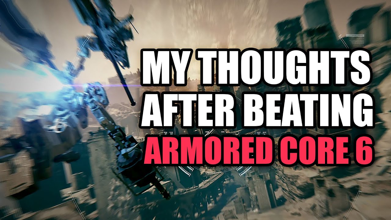 We finally beat Armored Core and it was amazing - YouTube